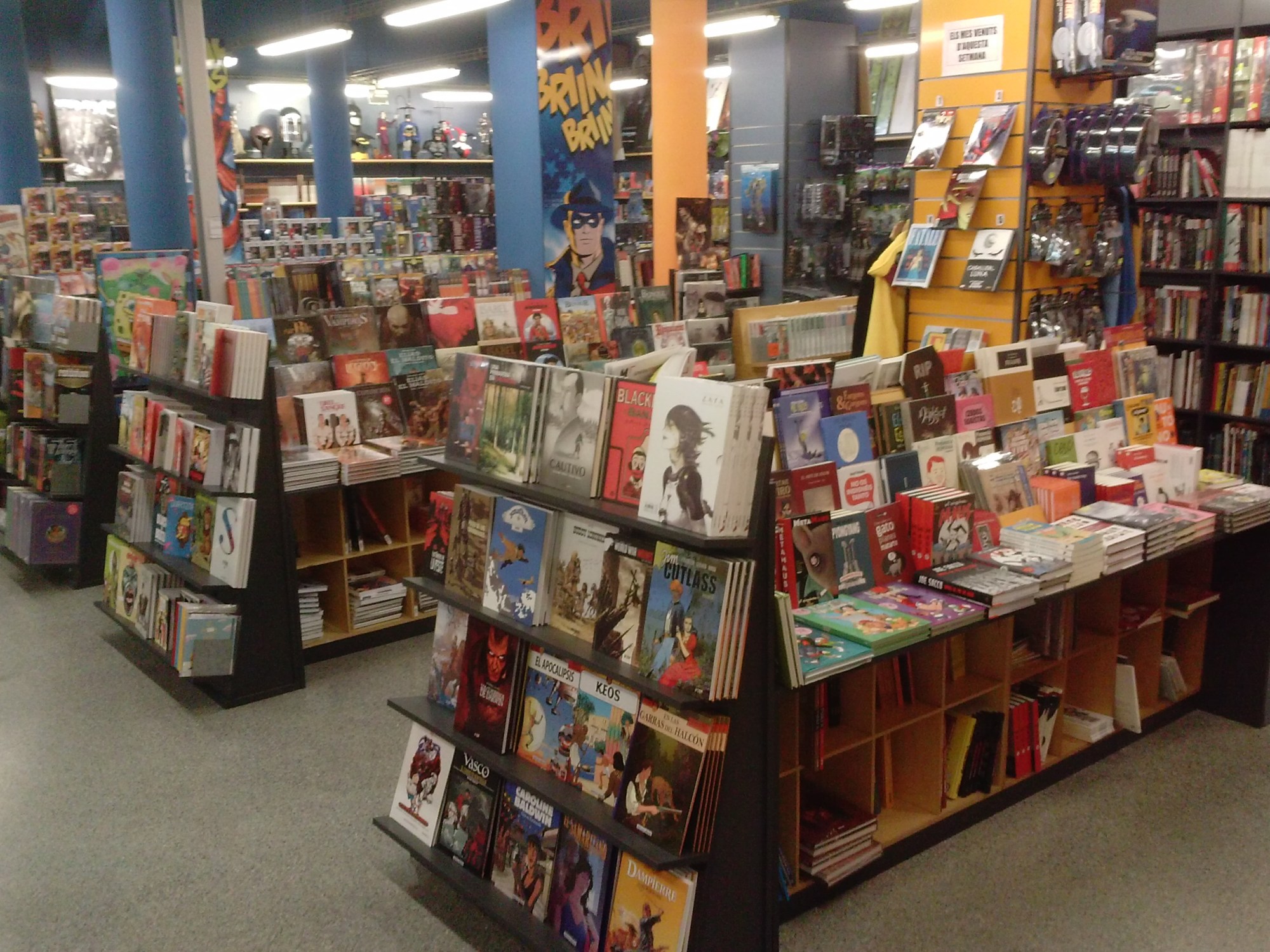 Destinations: Barcelona Comic Shops | Comics Vacation!